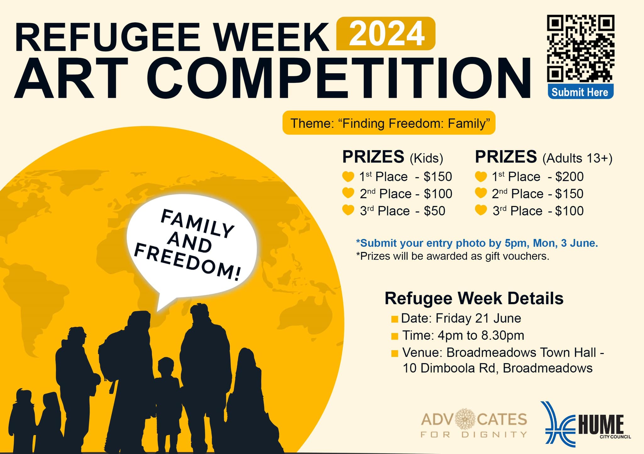 Refugee Week Art Competition - Multicultural Resources Hub